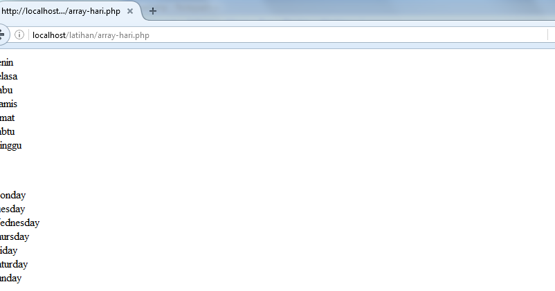 Belajar Pemrograman 101: Membuat dan Mengakses Array Dengan PHP