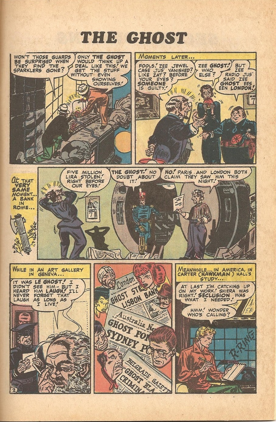 Out of the Quicksand: The First Appearance of The Gentleman Ghost: