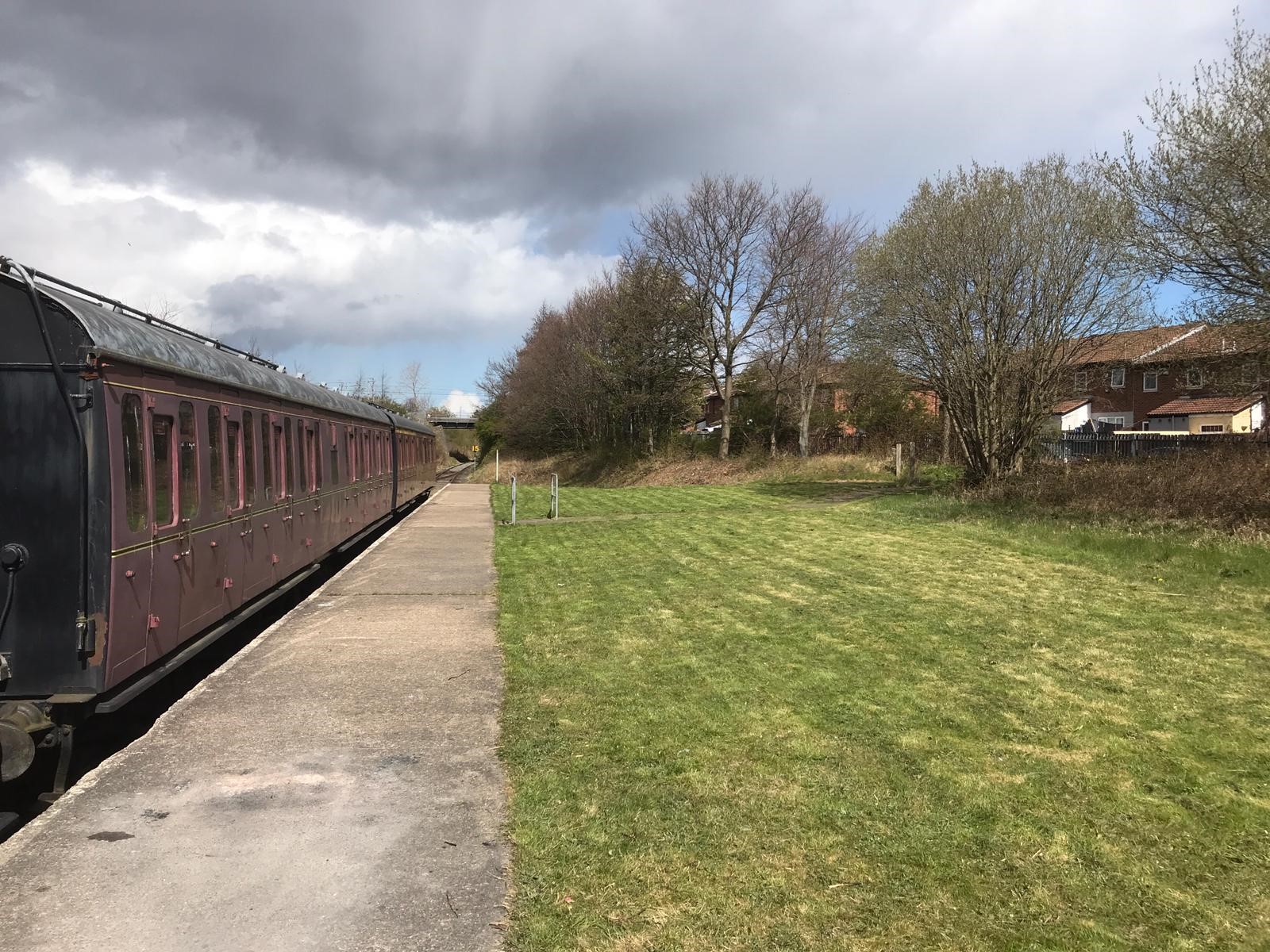 North Tyneside Steam Railway: Clear up at Percy Main