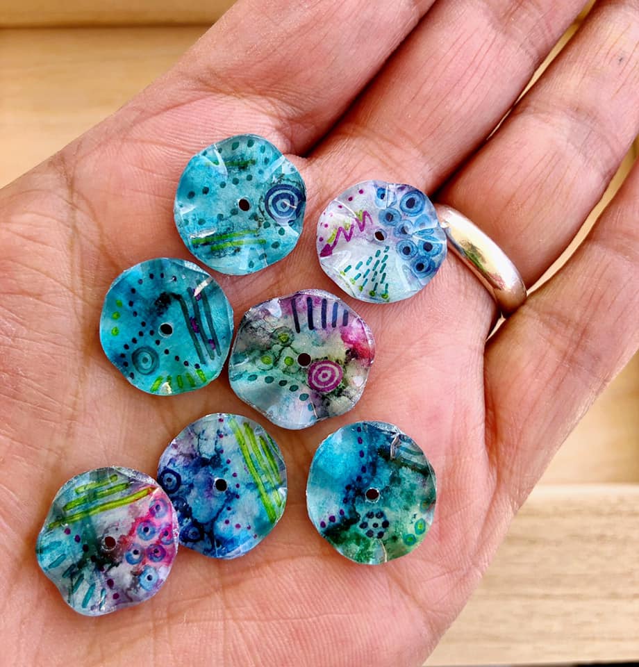 Alcohol Inks And Shrink Plastic Shrinkets My Love Hate Relationship alcohol-inks-and-shrink-plastic-shrinkets-my-love-hate-relationship