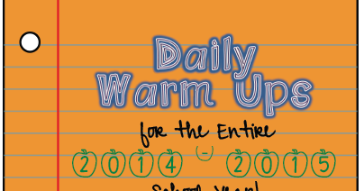 My Newest Bundle! Get 2 Daily Warm Ups for FREE!