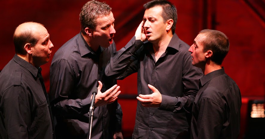 From the front of the choir: Singers listen with their eyes as well as ...