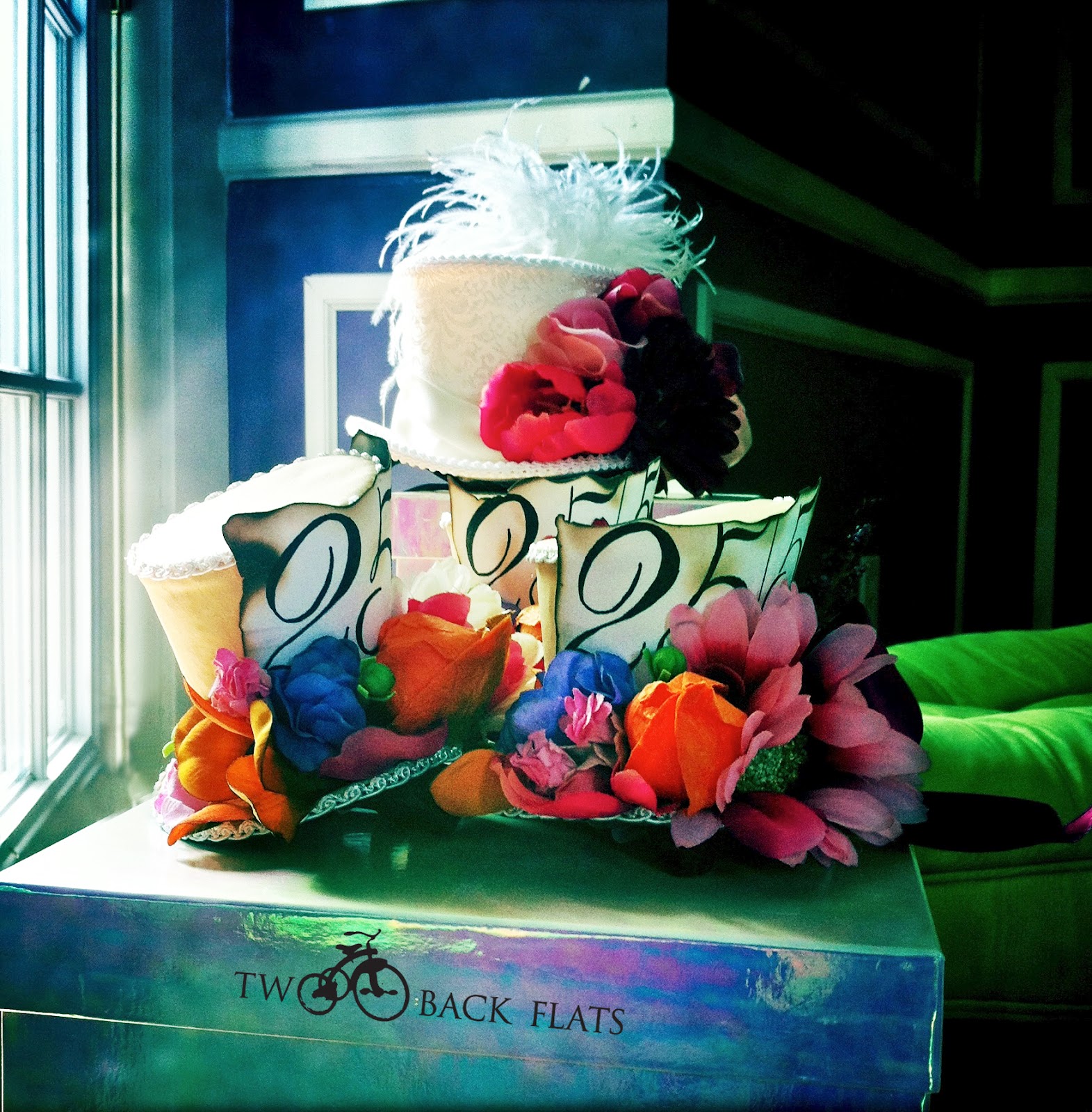 TwoBackFlats: Bridal Party Hats