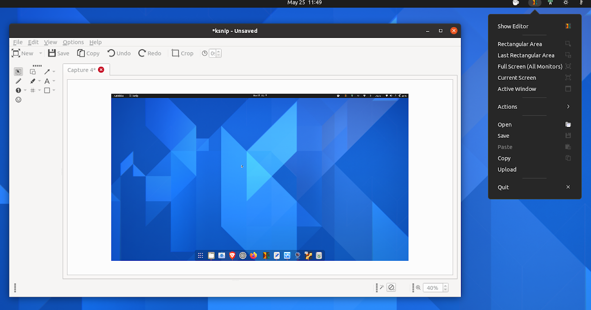 Screenshot And Annotation Tool Ksnip 1.9.0 Adds User-Defined Actions ...
