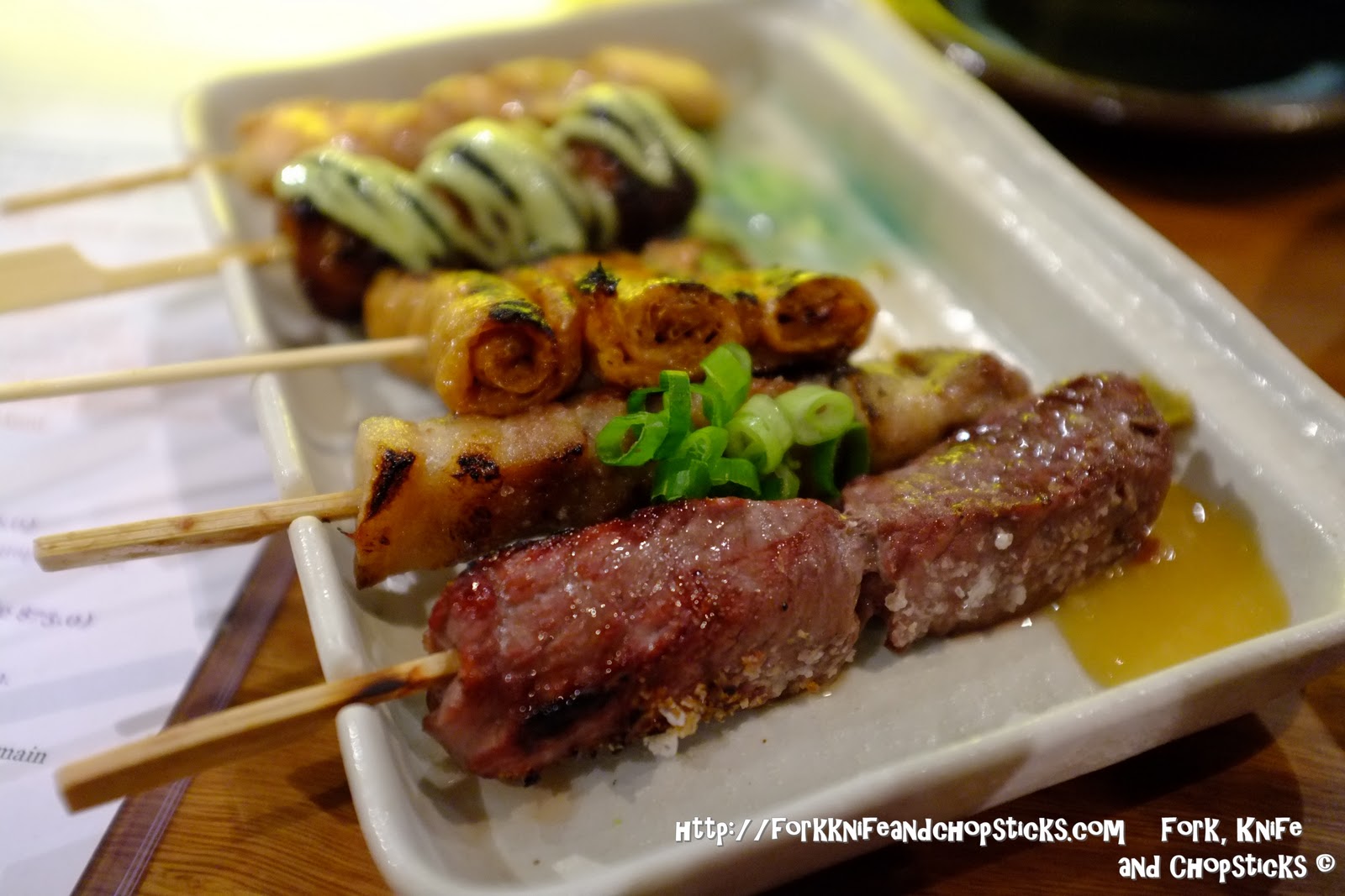 Fork, Knife and Chopsticks: Yakitori-ya Frenzy @ Maedaya