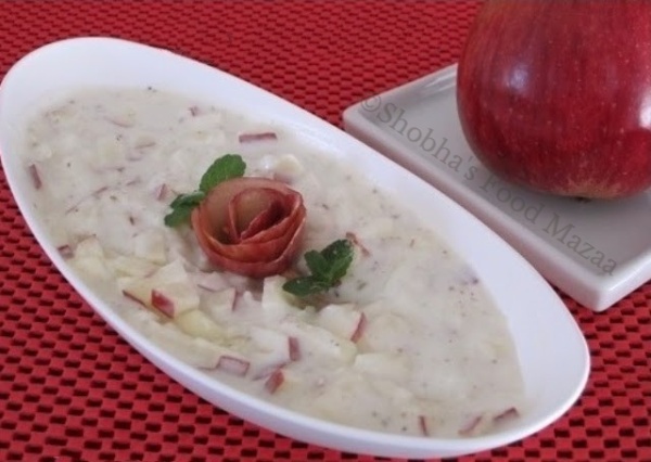 Shobha's Food Mazaa: APPLE RAITA