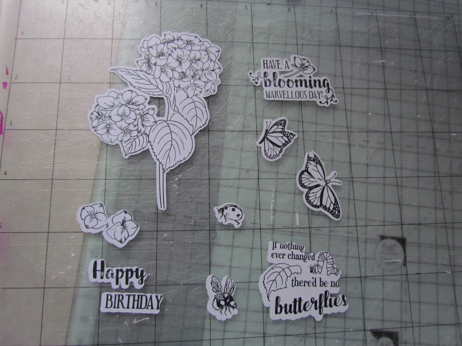 Daffodil Cards: Stamping and digital die cutting?