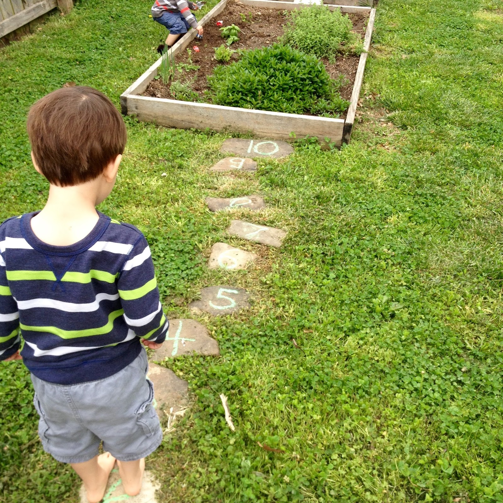 Concetta's Kitchen: 10 Ways to Use an Outdoor Numberline