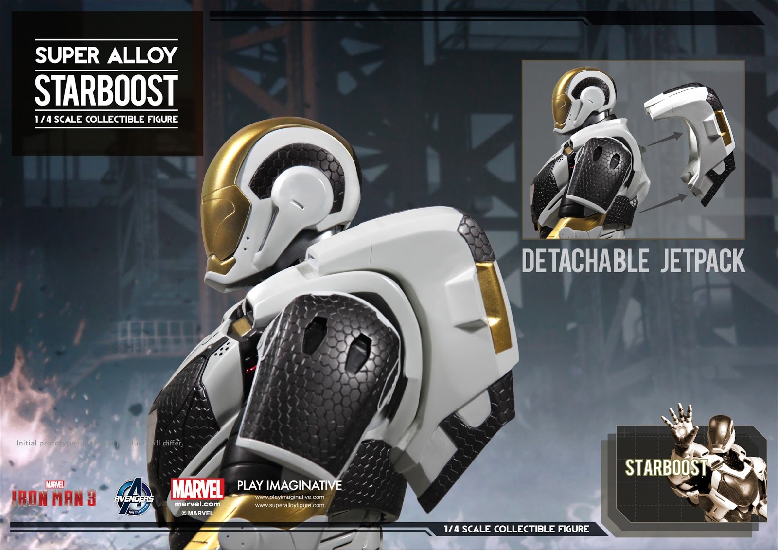 Time Machine Website: Pre-Order Super Alloy 1/4th Scale (18 inches ...