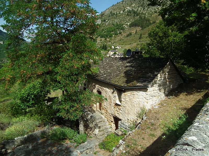 Un jour....Une photo !: Le château de Prades " Gorges du Tarn