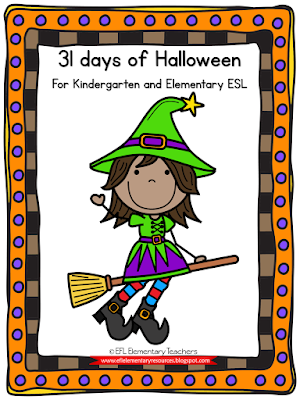 EFL Elementary Teachers: 31 days of Halloween 2020 New Resources for ...