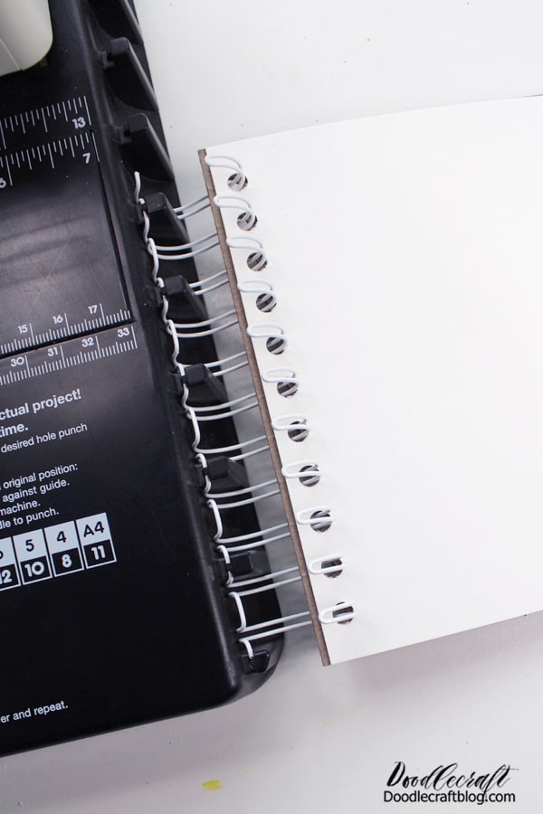 Watercolor Floral Notebooks with The Cinch Binding Tool!