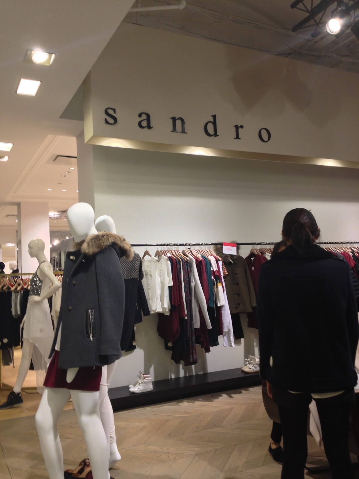 ma vie sera comme ensoleillée: Sandro: Brick-and-Mortar Stores vs ...