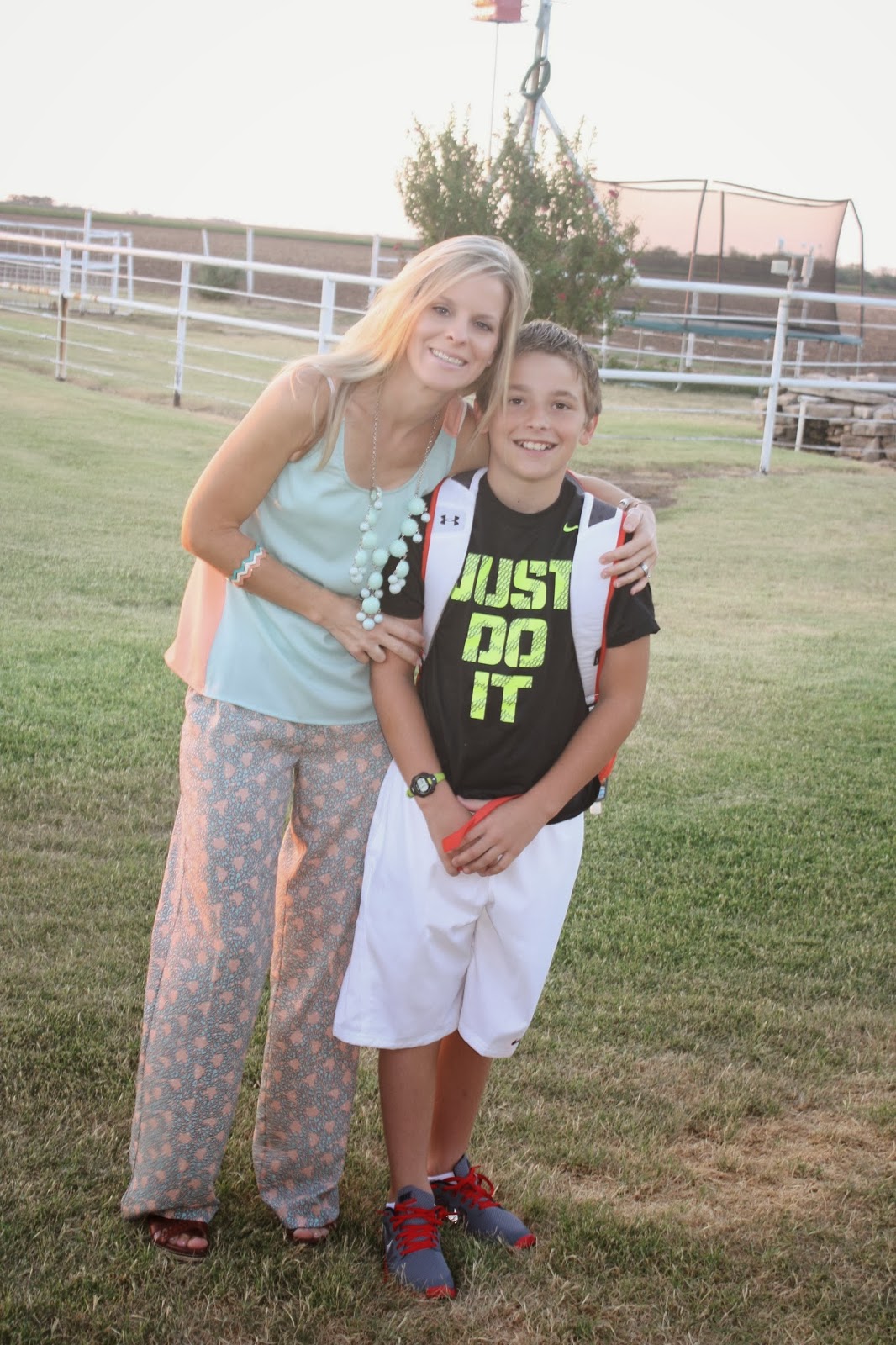 The Wright Family: First Day of 5th Grade....a.k.a. MIDDLE SCHOOL