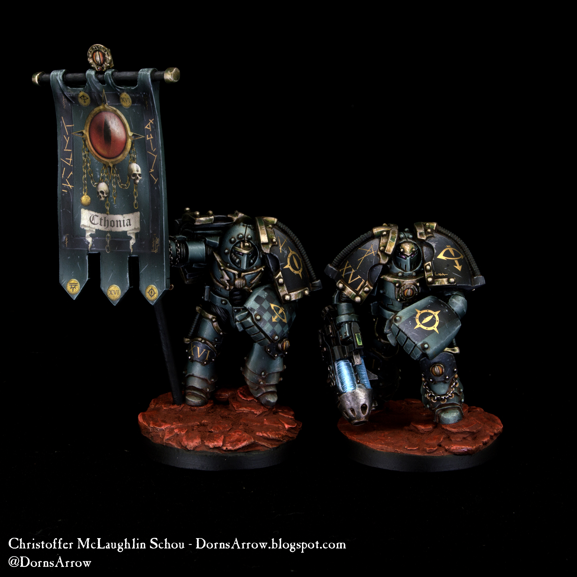 Dorn's Arrow: "Saturnine" Terminators - Sons of Horus - Aus30K (Mk 1 ...