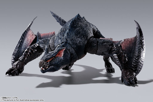 Monster Hunter World: Iceborne - Nargacuga S.H.MonsterArts (Tamashii ...
