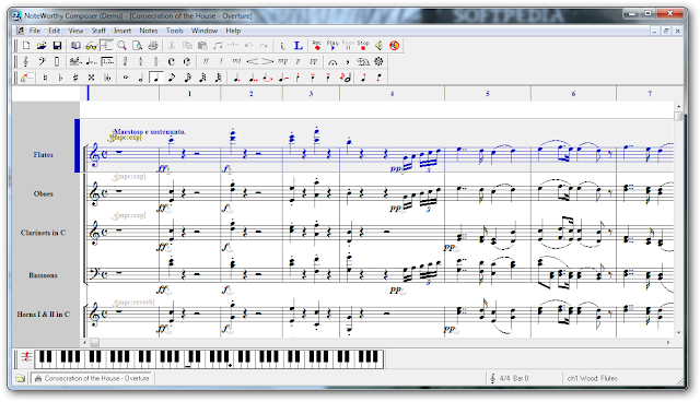 Programa/Software de Composição e Notação musical CRIAR E ESCREVER ...