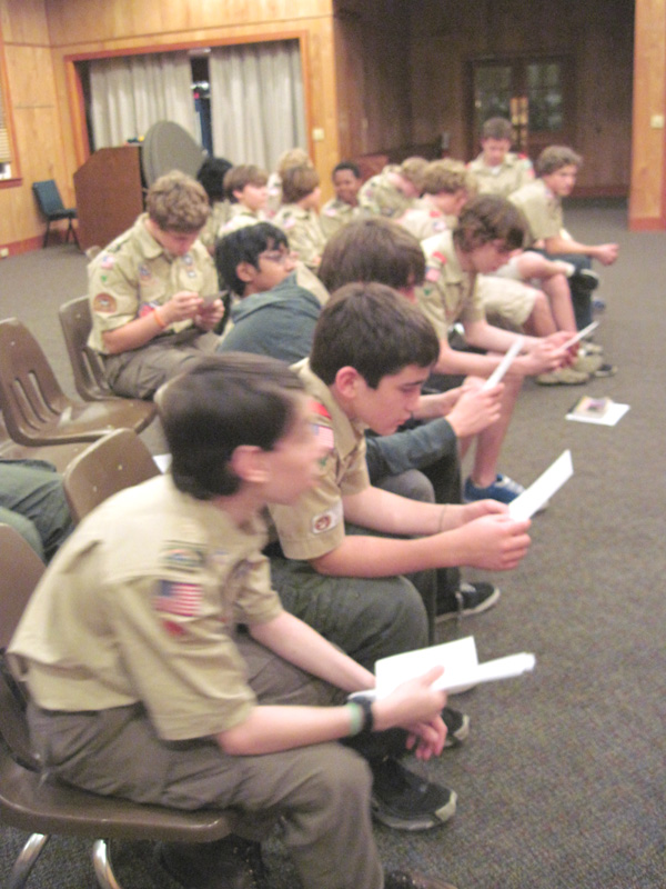 Laurel Jean's Scrapbook: Sharing Vision with Area Scouts