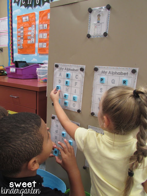 Sweet Kindergarten: Beginning CENTERS in K