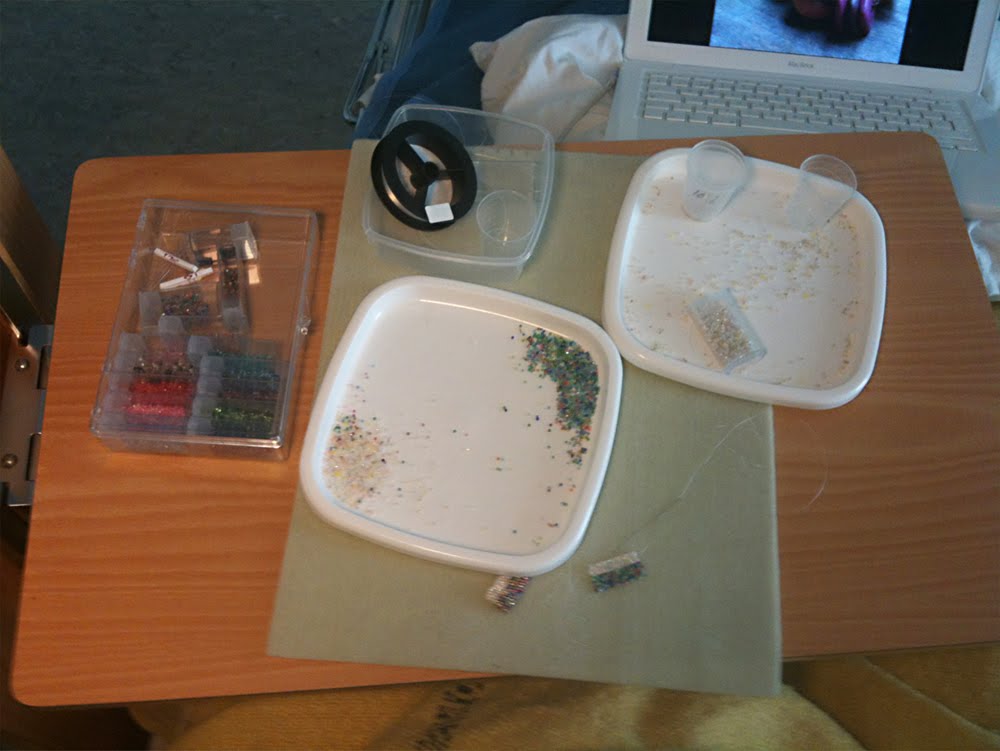 Beading by Malin de Koning: Bead Table Sunday - and feeling a bit ...