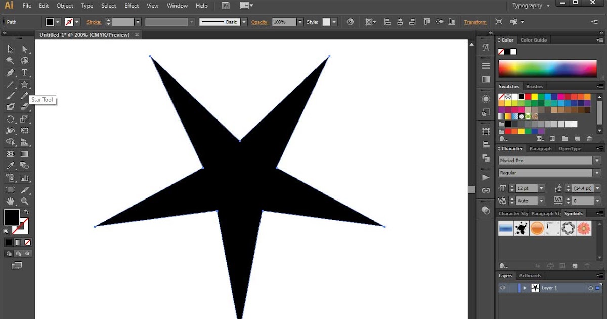 Cara Membuat Sudut Tumpul di Adobe Ilustrator - Masvian