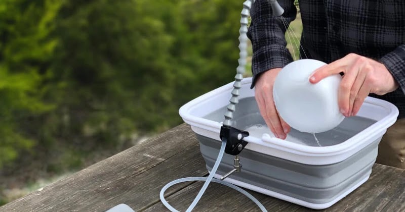 A Portable, Solar-Powered Hand Washing Station