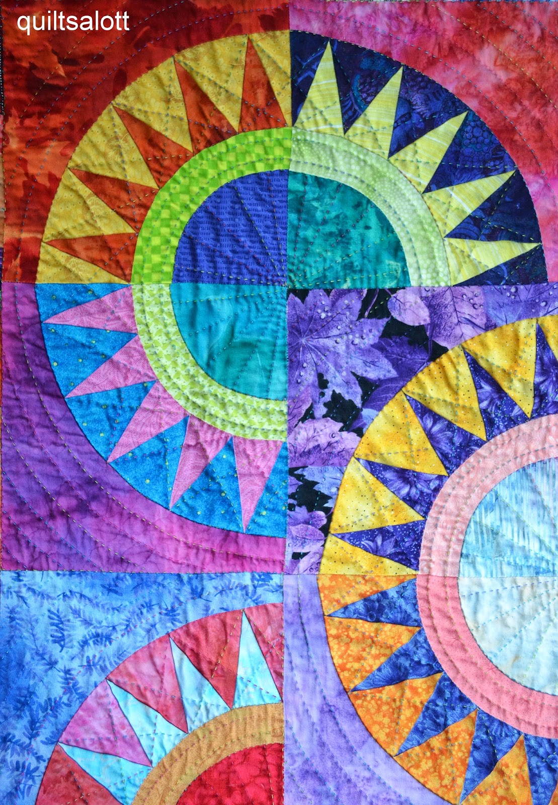 Quiltsalott: Quilt as desired part one
