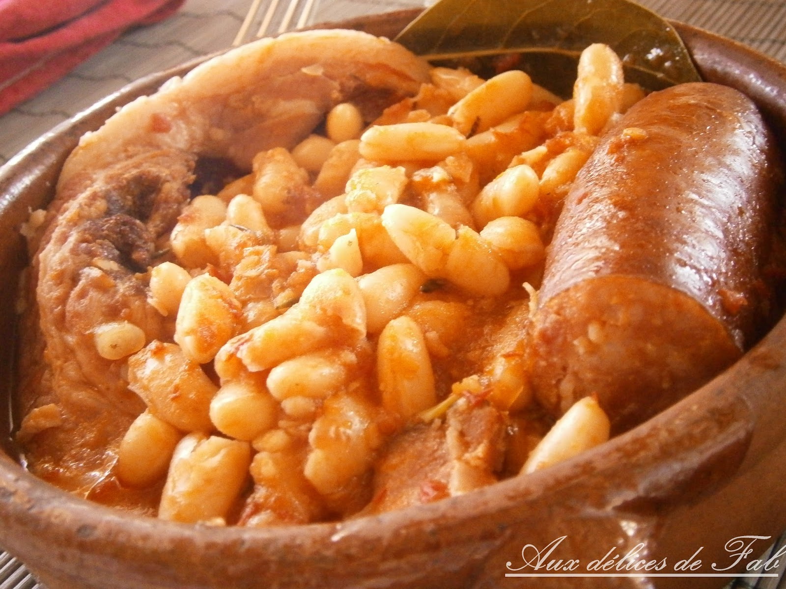 Aux délices de Fab: Ragoût de haricots