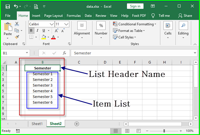 How to Create Drop Down List in excel, It's very very Easy