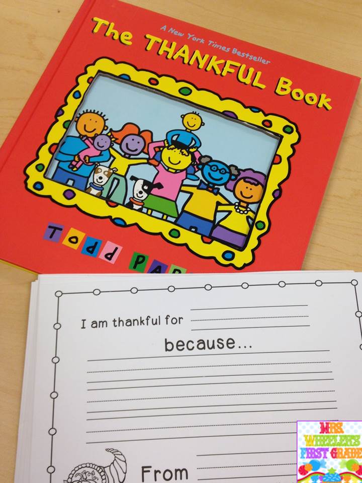 Mrs. Wheeler's First Grade Tidbits: Thanksgiving Ideas