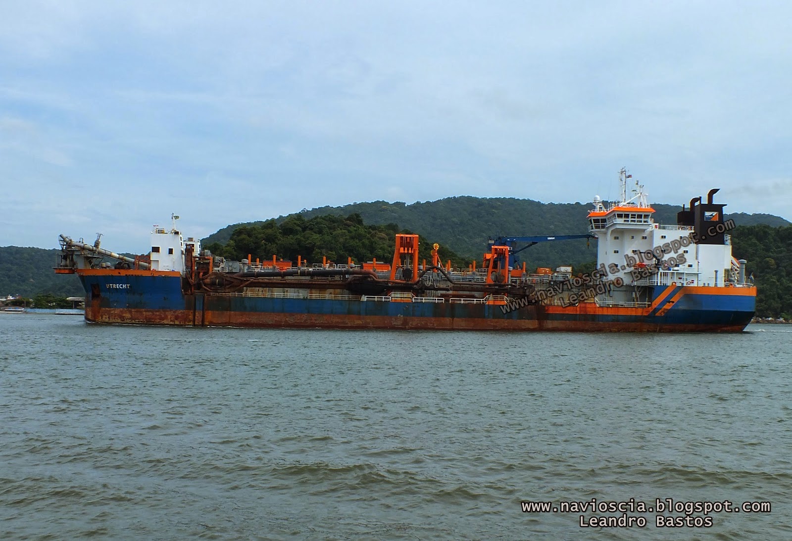 Navios de Santos & CIA: Draga UTRECHT