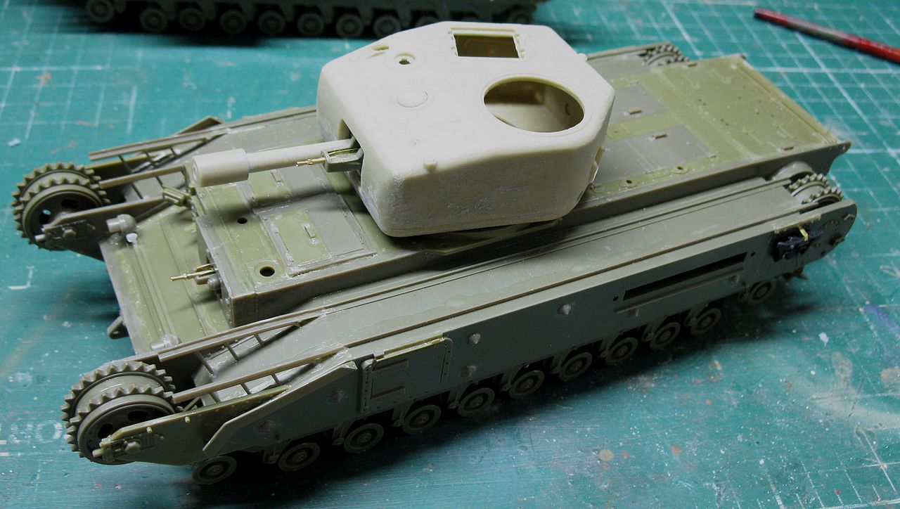 Panzerserra Bunker- Military Scale Models in 1/35 scale: Churchill Mk V ...