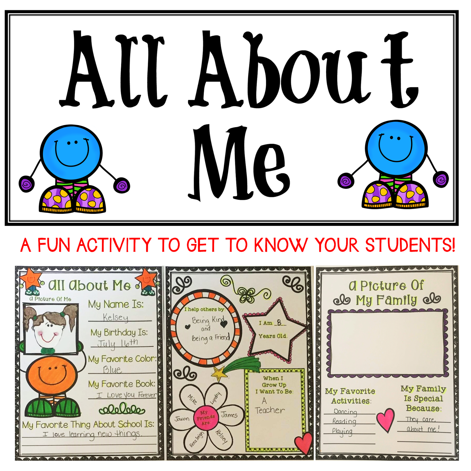 The Best Of Teacher Entrepreneurs All About Me Activity For The Classroom the-best-of-teacher-entrepreneurs-all-about-me-activity-for-the-classroom