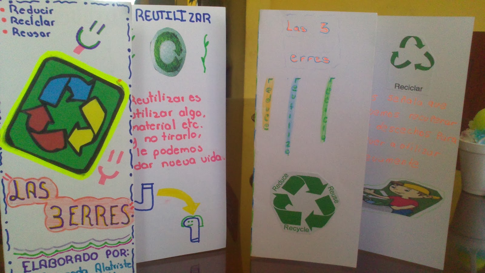 6° "A" CBM 2013 - 2014: PRODUTOS DEL USO DE LAS TRES ERRES