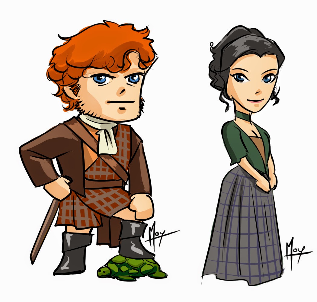 Jeffrey Moy Artblog: OUTLANDER CHIBIS!