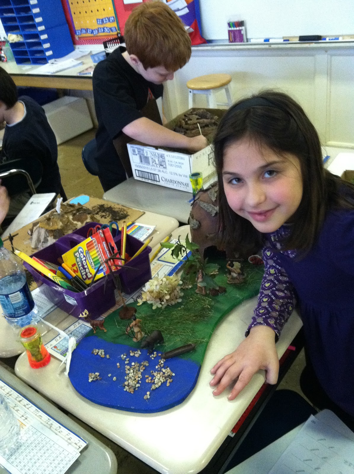Walton School Blog: Third Grade Long Houses