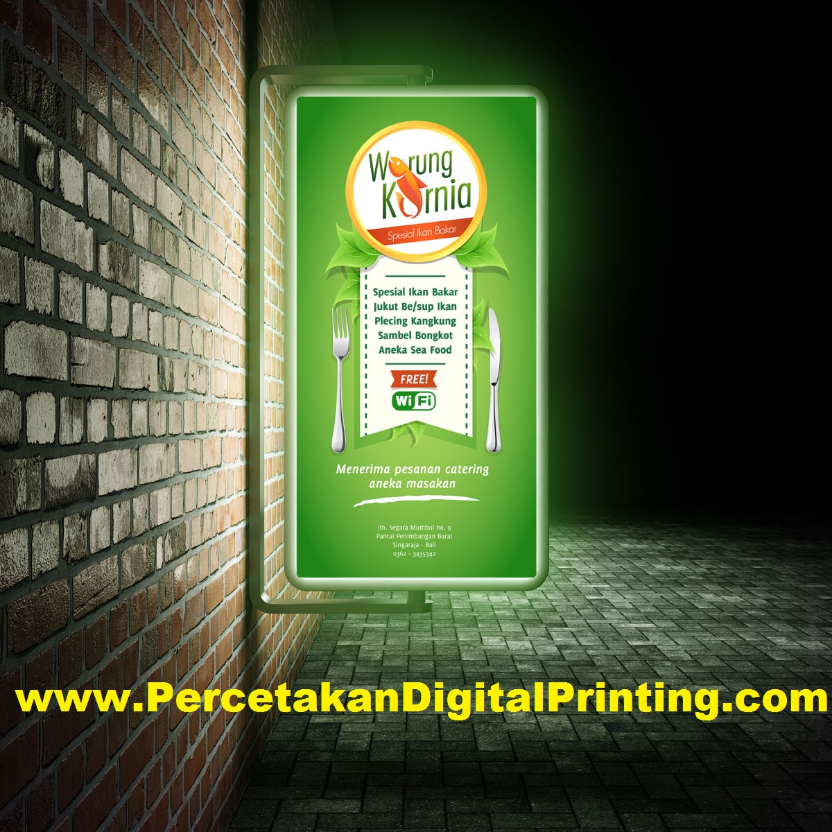 Contoh Desain NEON BOX Dari Percetakan Digital Printing Terdekat - Jasa ...