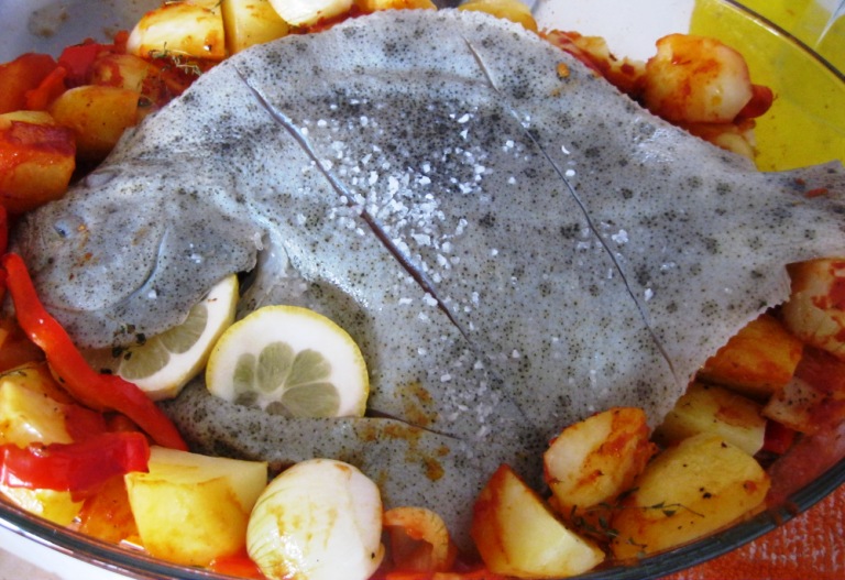 Cozinha com a Anna: Pregado Assado no Forno