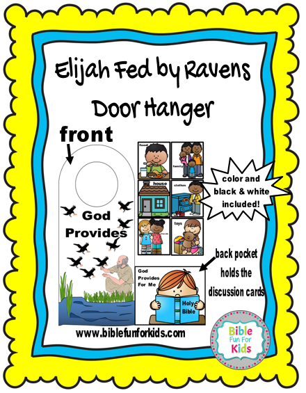 Elijah and the Ravens | Bible Fun For Kids