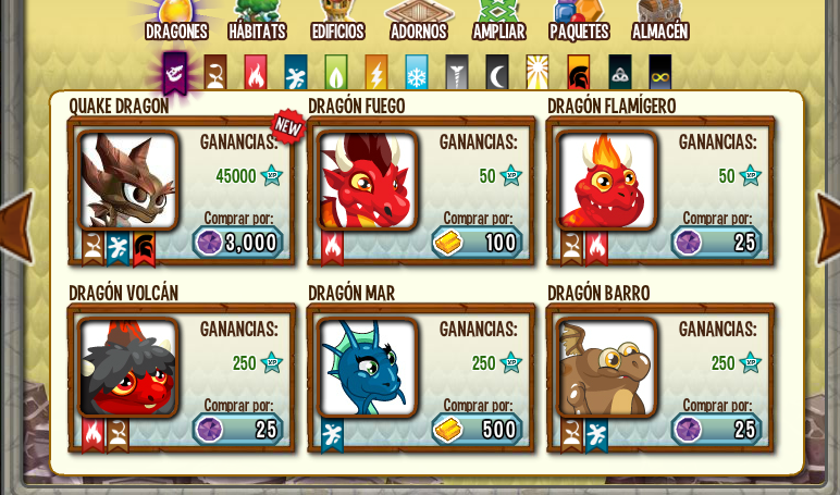 Dragon CityThe One: Próximos Dragones De 4 Elementos De Dragon City