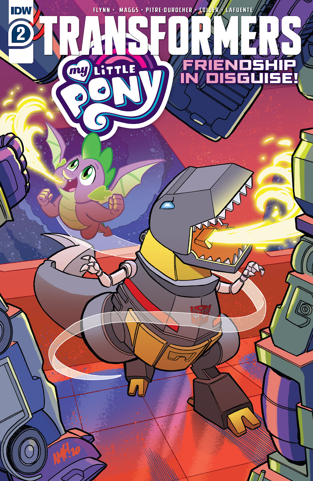 Comics - Friendship in Disguise #2 (MLP x Transformers) [En español]