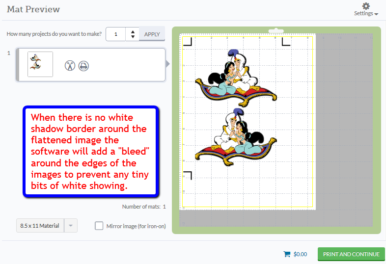 Capadia Designs: Disney Characters Print Then Cut with Cricut Explore ...