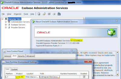 More to life...: Patch available for 11.1.2.3 EAS web console bug with ...