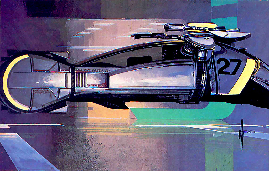 Syd Mead. Blade Runner Concept Art | Doctor Ojiplático