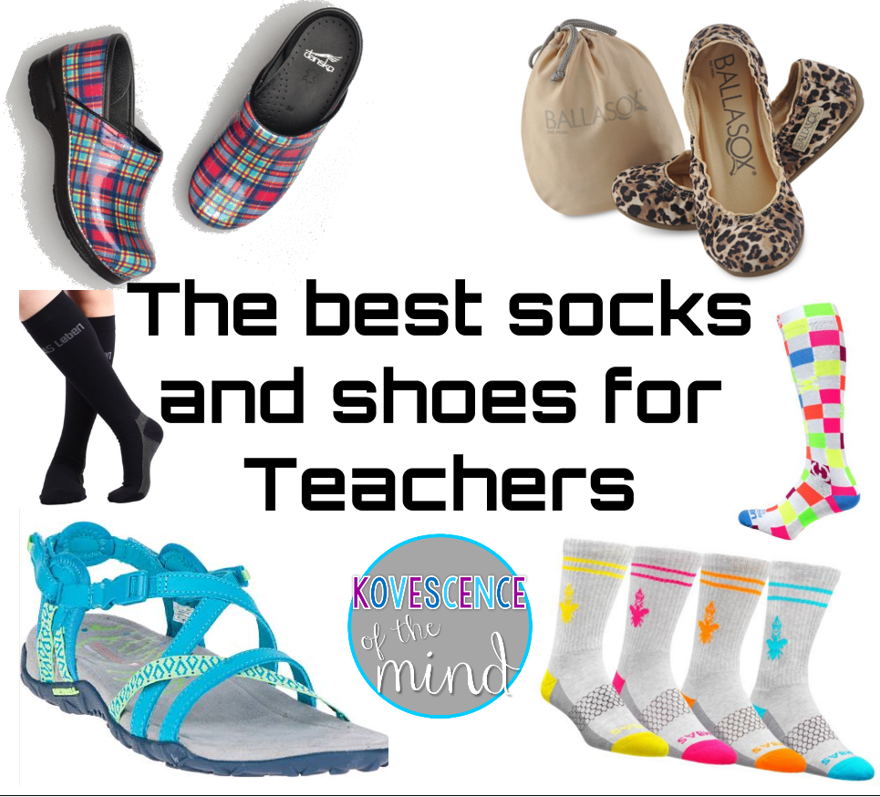 The Best Socks and Shoes for Teachers | Kovescence of the Mind