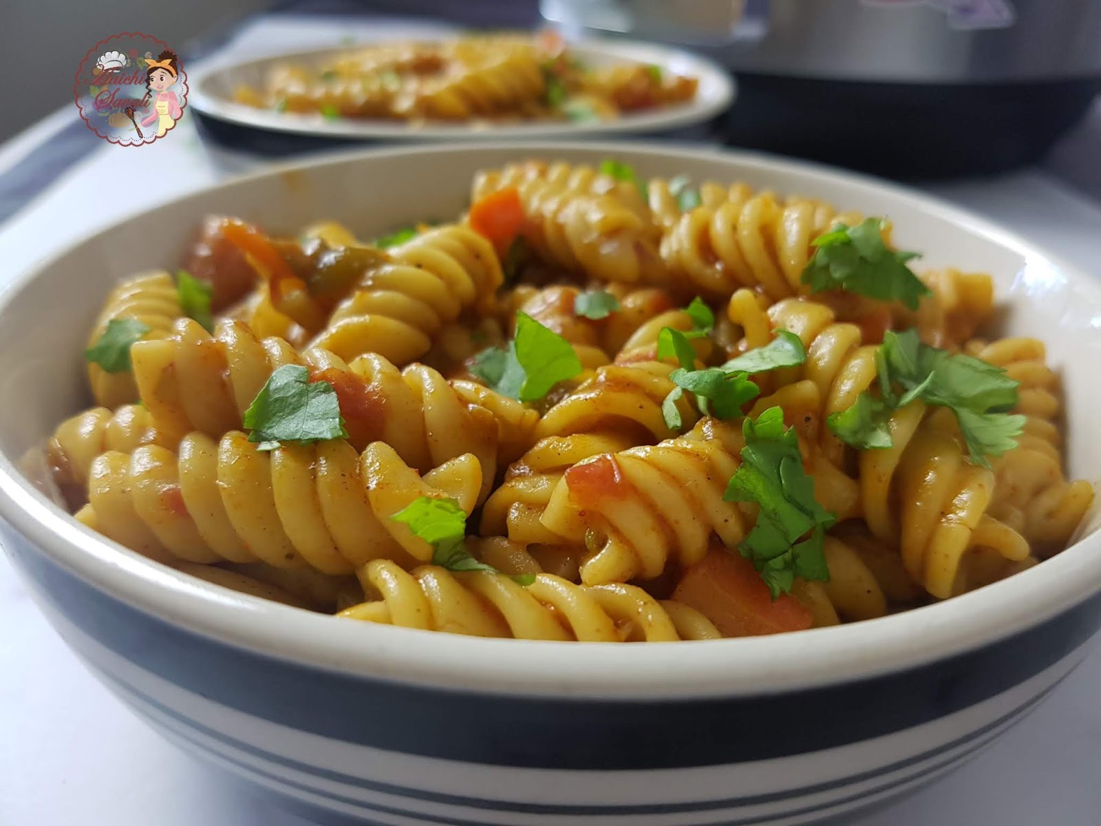 Indian Style Masala Pasta in the Instant Pot / Desi Style One Pot ...
