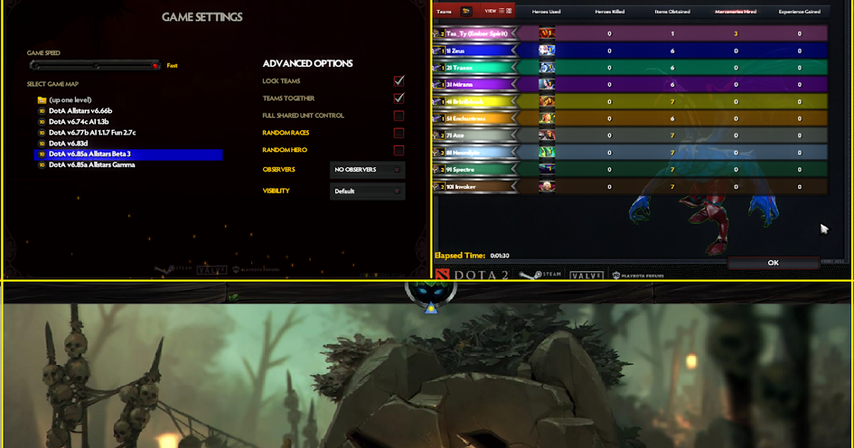 Modelos DotA-Warcraft III: Main Menu