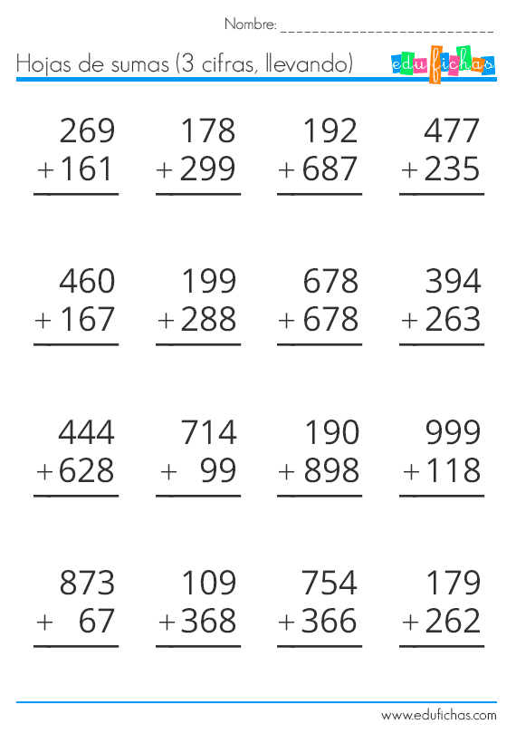 Biblioteca Escuela Llanos del Sur: Suma y Resta reagrupando