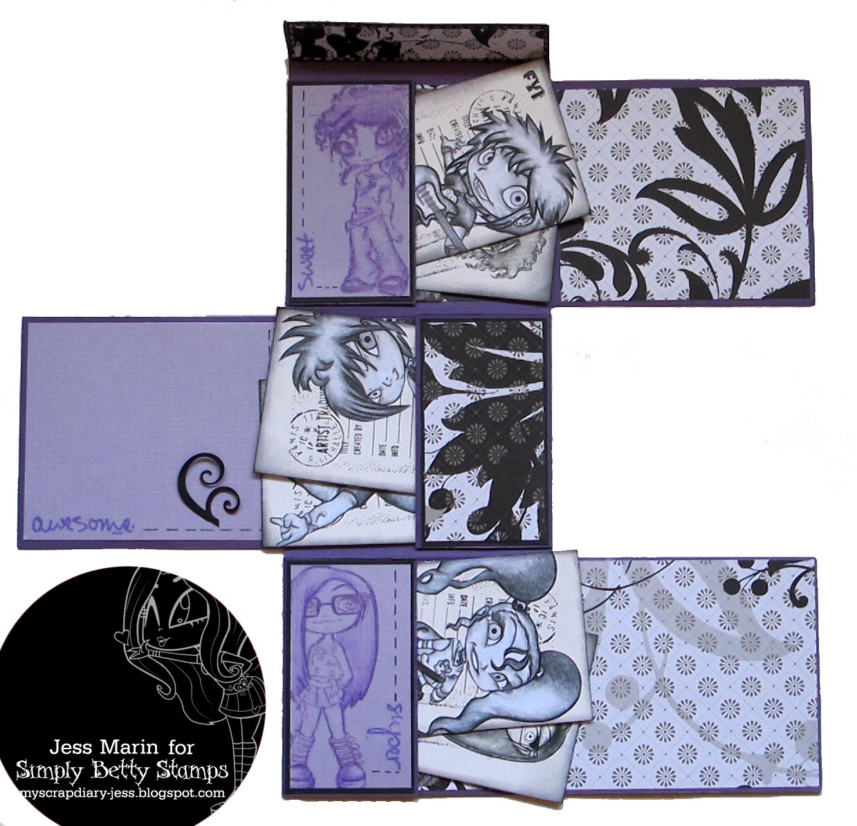 My Scrap Diary: SBS Scrap Project #1 - Mini Album