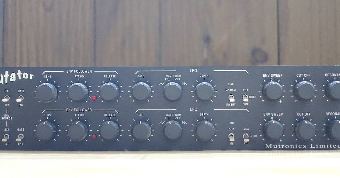 MATRIXSYNTH: Mutronics Mutator Rare Vintage Synth Stereo Analog Filter ...